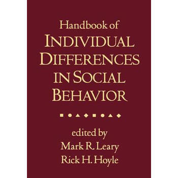 Handbook of Individual Differences in Social Be