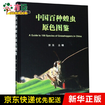 中国百种蝗虫原色图鉴(精)