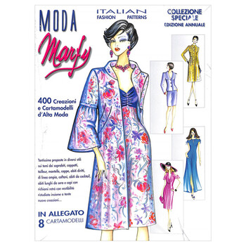 【包邮】订阅Moda Marfy 女士服装手绘 产品设计杂志 意大利意大利文原版 年订1期原版