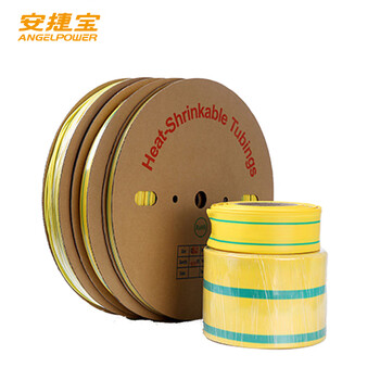 【安捷宝AG-GND-HST12】安捷宝 1KV黄绿双色热缩管直径12长100M电缆绝缘收缩管电工电线加厚保护套AG-GND-HST12【行情 ...