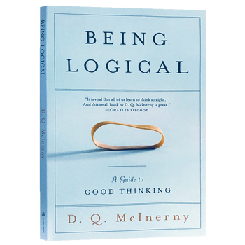 简单的逻辑学 Being Logical A Guide to Good Thinking 英文原版思维导图指南 哲学书逻辑学科普入门书籍 英文版进口英语书籍