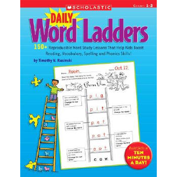 Daily Word Ladders: Grades 1-2: 150+