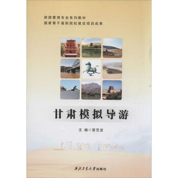 甘肃模拟导游 晋艺波 主编 作 书籍