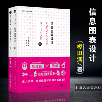 【】去日本上设计课3 信息图表设计 （日）樱田润著 设计书籍 平面设计书设计理论艺术设计书籍