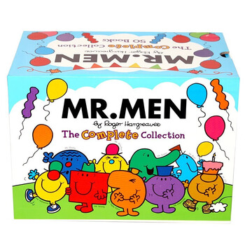 Mr Men奇先生（50册）趣味启蒙绘本故事书 亲子互动 情绪生活管理图画书