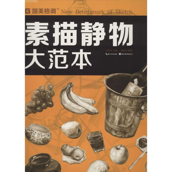 素描静物大范本  作 书籍