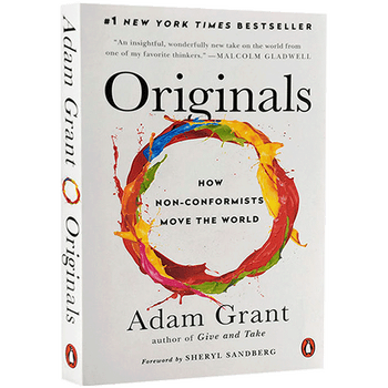 离经叛道 Originals 不按常理出牌的人如何改变世界 英文原版 亚当格兰特 谢丽尔桑德伯格 企鹅经典 选项B作者 经济读物进口书籍