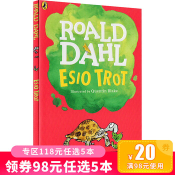 Esio Trot 小乌龟是怎样长大的 Roald Dahl 罗尔德达尔儿童文学小说 英文原版