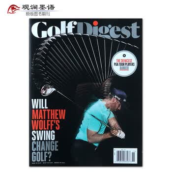 Golf Digest 高球文摘高尔夫文摘杂志 2019年11月