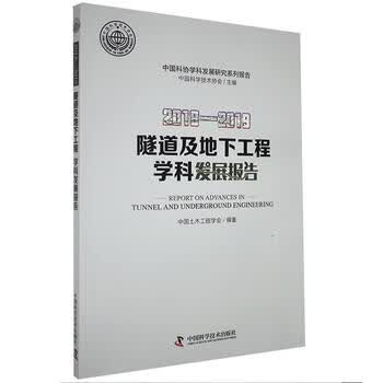 正版 2018-2019隧道及地下工程学科发展报告中国土木工程学会中国科学技术出版社97875046