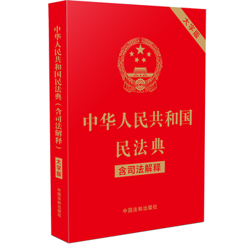 中华人民共和国民法典(含司法解释大字版)