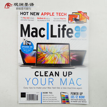 Mac Life 苹果生活电子科技杂志 2019年1月 美国电子产品杂志
