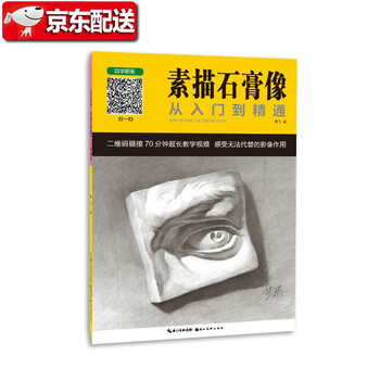正版 满 熊飞著 自学画画素描石膏像从入门到精通70分钟长视频扫码即看
