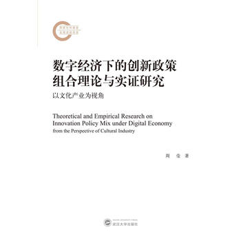 RT正版 数字经济下的创新政策组合理论与实证研究:以文化产业为视角