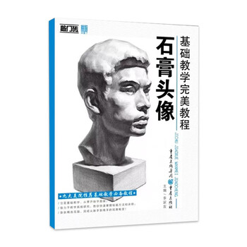 正版基础教学完美教程石膏头像 敲门砖李家友素描石膏头像基础入门训练步骤解析照片对临范画临摹范本 重庆亿卷 联考校考美术书
