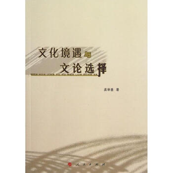 文化境遇与文论选择  龚举善  书籍