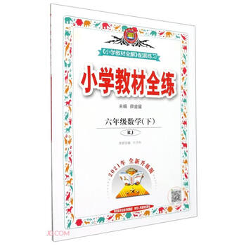 六年级数学(下RJ2021年全新升级版)/小学教材全练