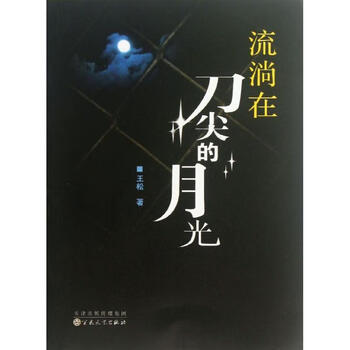 流淌在刀尖的月光 王松 作 书籍
