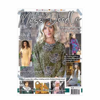 【包邮】【订阅】 MISS DOODLE 手工手作时尚杂志 英国英文原版 年订2期