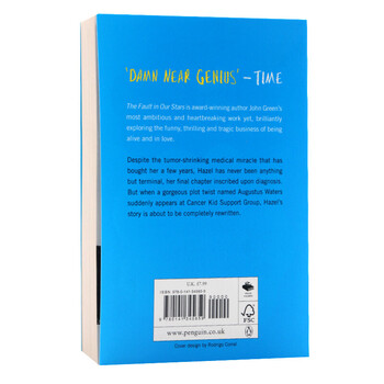无比美妙的痛苦 The Fault In Our Stars 英文原版 星运里的错 电影原著