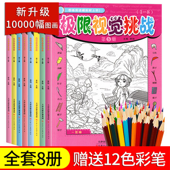 8册升级图画捉迷藏高难度高级小学生全套大本2020精华版儿童幼儿6-7-8-9-10-12岁找东西的