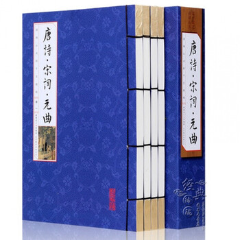 唐诗宋词元曲 全4册16开 中国古诗词鉴赏 原文译文注释文白对照 唐诗三百首宋词套装全唐诗词赏析