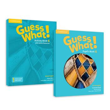 剑桥考试小学教材Guess What 6年级套装 主课本+练习册