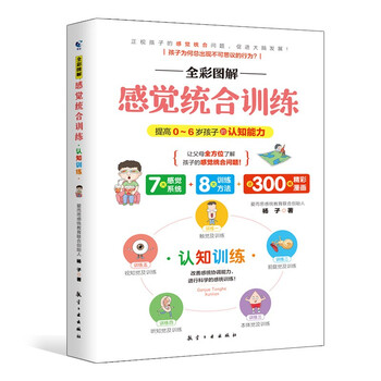 全彩图解感觉统合训练 0-6岁儿童的认知训练 家庭教育育儿百科男孩女孩多动症实用手册