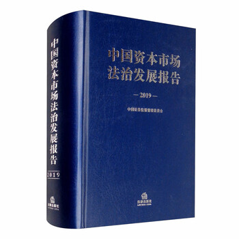 中国资本市场法治发展报告（2019）