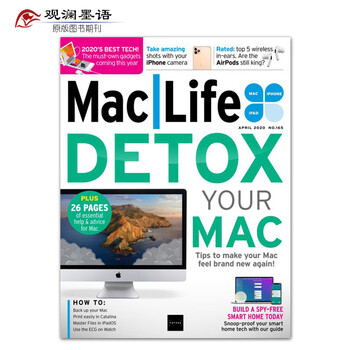 Mac Life N.166 苹果生活电子科技杂志 2020年4月 美国电子产品杂志