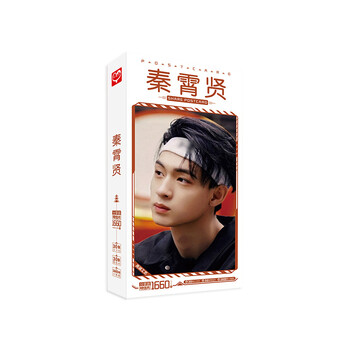 SEVENTEEN明信片EXO黄子韬鹿晗朴灿烈边伯贤王嘉尔李钟硕周边写真 秦霄贤明信片(封面随机)