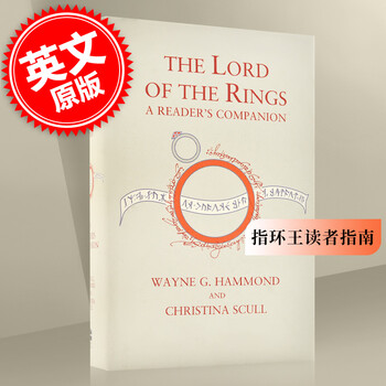 指环王读者指南 英文原版 The Lord of the Rings A Reader's Companion 指环王周边书 精装