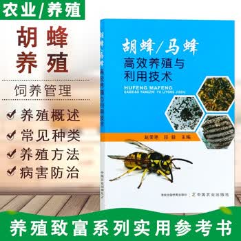 胡蜂马蜂高效养殖与利用技术 胡蜂基础知识书籍 胡蜂病虫害防控 胡蜂养殖管理开发利用技术书籍 中国农业出版社 胡峰养殖马蜂养殖一本全 中蜂高效养殖与利用技术