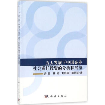 五大发展下中国企业社会责任投资的分析和展望
