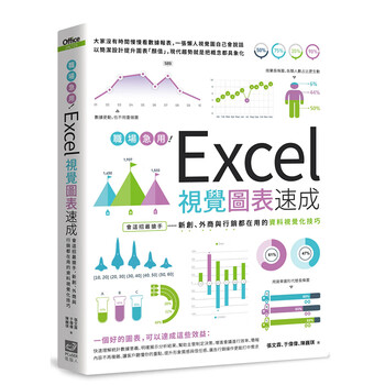 台版 职场急用 Excel视觉图表速成 介绍如何用Excel进行工作常用资讯图的绘制方法与技巧计