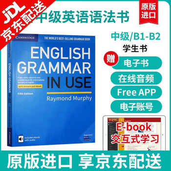 原版剑桥英语语法词汇english grammar vocabulary in use国际自学教材 中级grammar in use语法书 学生书