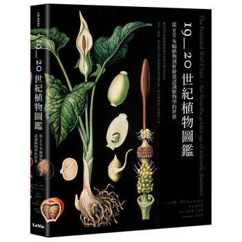 安娜?罗伦19~20世纪植物图鉴：从200多幅植物剖析挂画认识植物学的世界 麦浩斯 港台图书预售