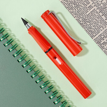 永生 永恒铅笔学生儿童HB永恒正姿铅笔写不完绘画不易断铅写字 新型铅笔 黑科技可擦铅笔 中国红+橡皮 10支装