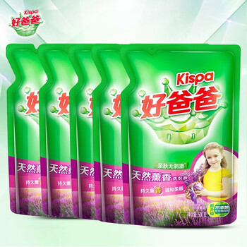 好爸爸（Kispa）除螨除菌除味洗衣液内衣机洗手洗低泡洗衣服液持久留香套装替换装 【5斤熏香补充装】500g*5【图片 价格 品牌 报价】-京东