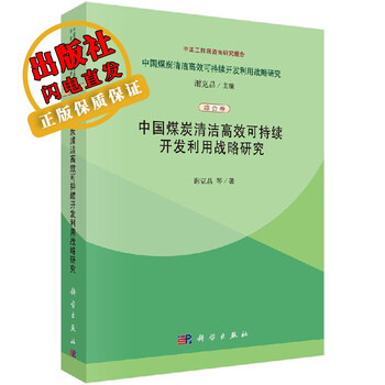 中国煤炭清洁高效可持续开发利用战略研究