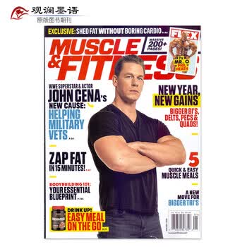 Muscle&Fitness 肌肉与健康 2020年1月 美国体育健身运动杂志