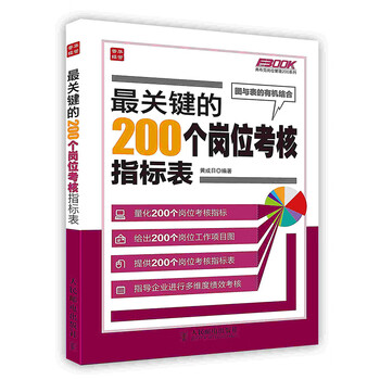 [按需印刷]最关键的200个岗位考核指标表