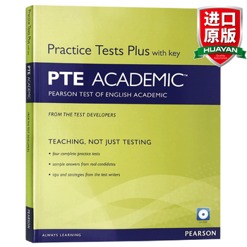 【瑕疵书】英文原版 PTE学术英语考试-实战篇 Practice Test Plus for PT