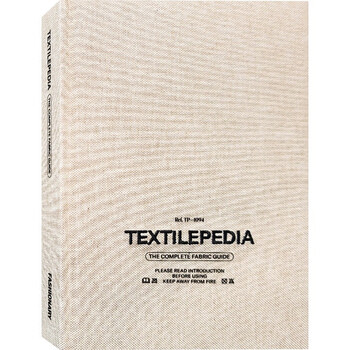 【现货】TEXTILEPEDIA 英文版 纺织行业百科词典 原料布料辅料详解 服装设计书籍