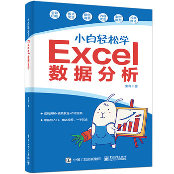 小白轻松学EXCEL数据分析 宋翔  书籍