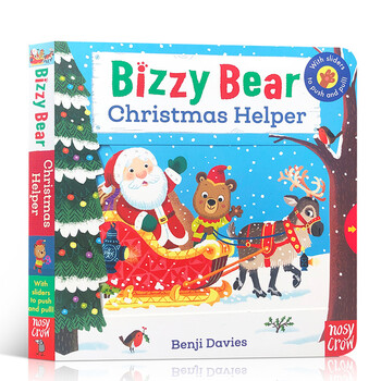 100元选5件小熊很忙系列恐龙乐园Bizzy Bear: Dinosaur Safari绘本忙碌的小 小熊第1辑:圣诞小帮手