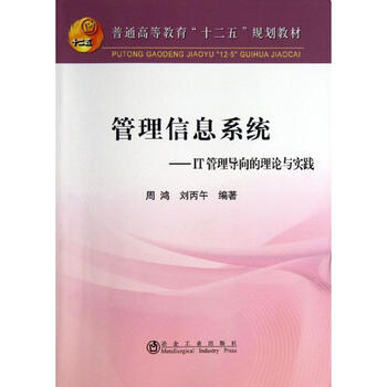 管理信息系统 周鸿,刘丙午  书籍