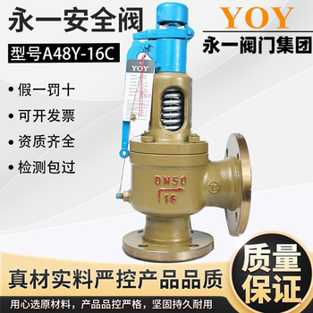 永一安全阀A48Y-16C/25C/40C/64Cdn50铸钢不锈钢法兰弹簧式蒸汽 A48Y-16C DN32【图片 价格 品牌 报价】-京东