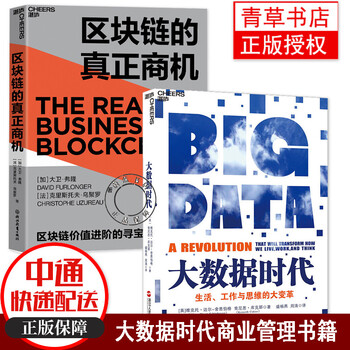 2册 区块链的真正商机+大数据时代 技术趋势 Gartner 时代之作区块链版大数据时代商业管理