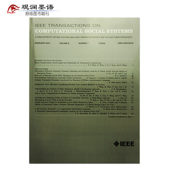 IEEE Transactions on Computational Social Systems 